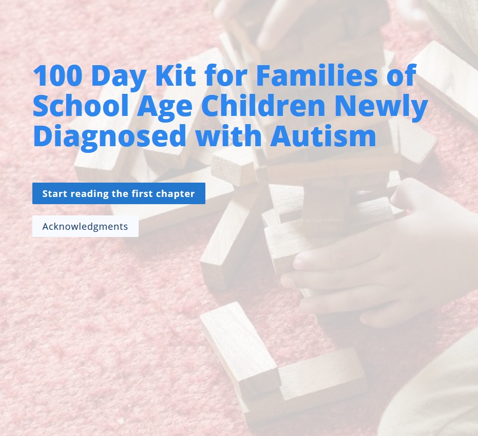 100 Day Kit for School Age Children | Autism Speaks
