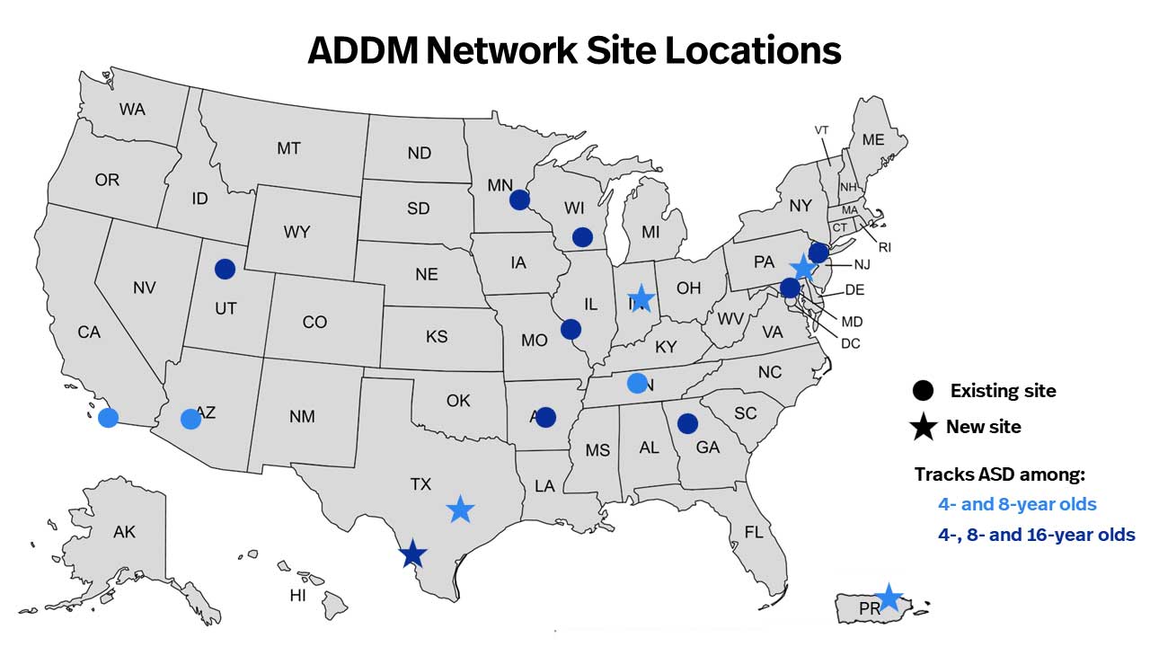ADDM Network adds new sites, offering opportunities for new insights on ...
