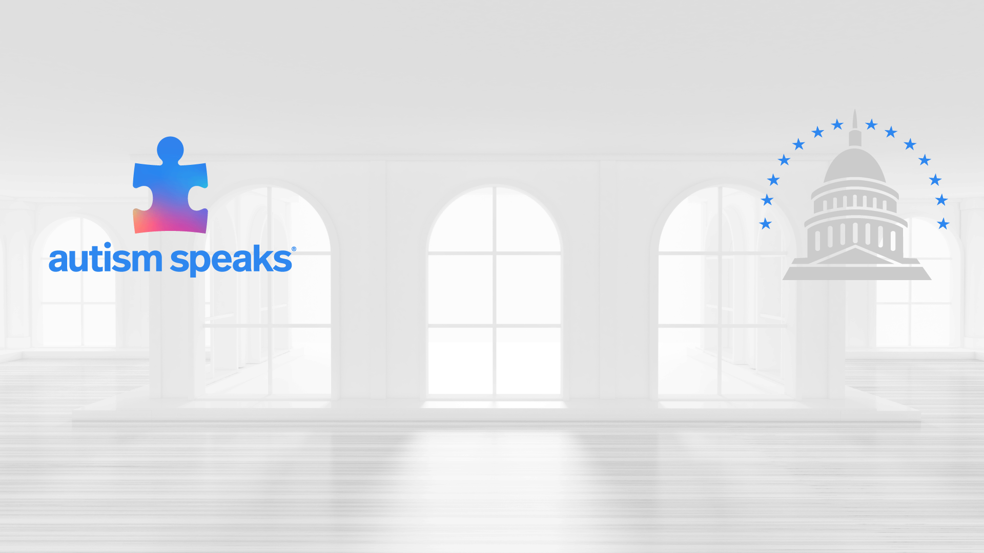 Advocacy Forum Zoom Background | Autism Speaks