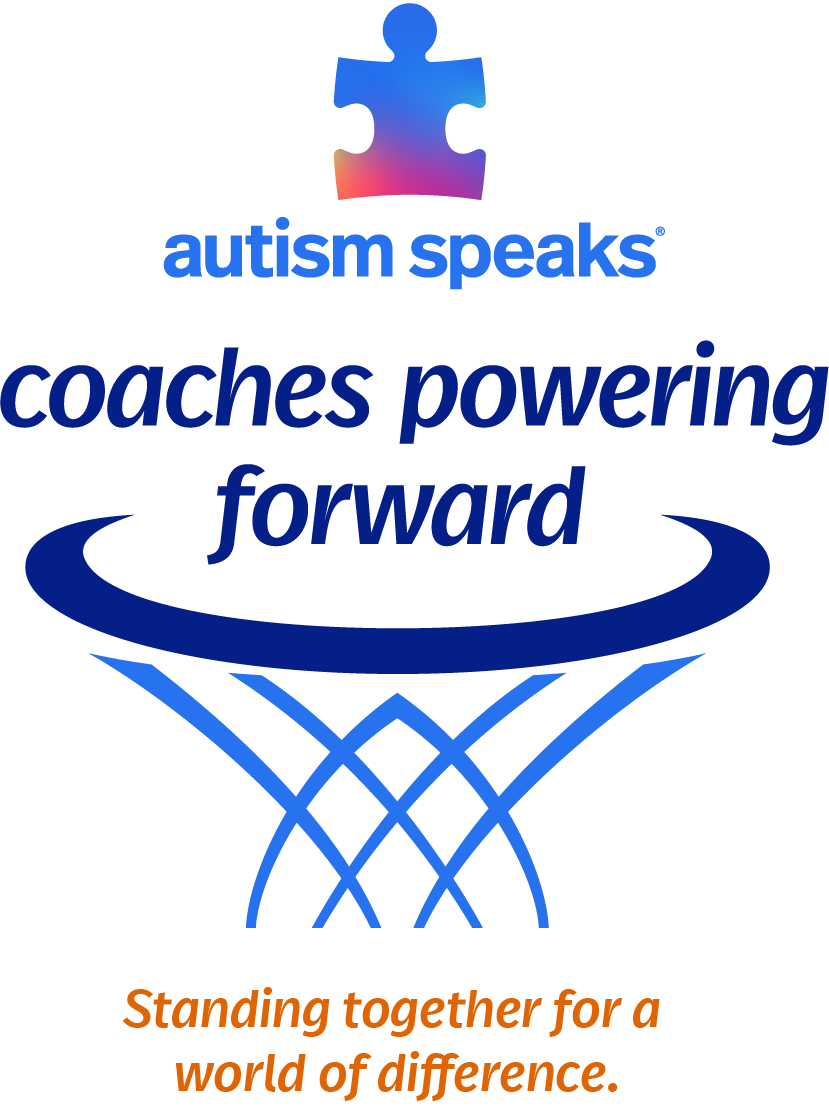Coaches Powering Forward Logo | Autism Speaks
