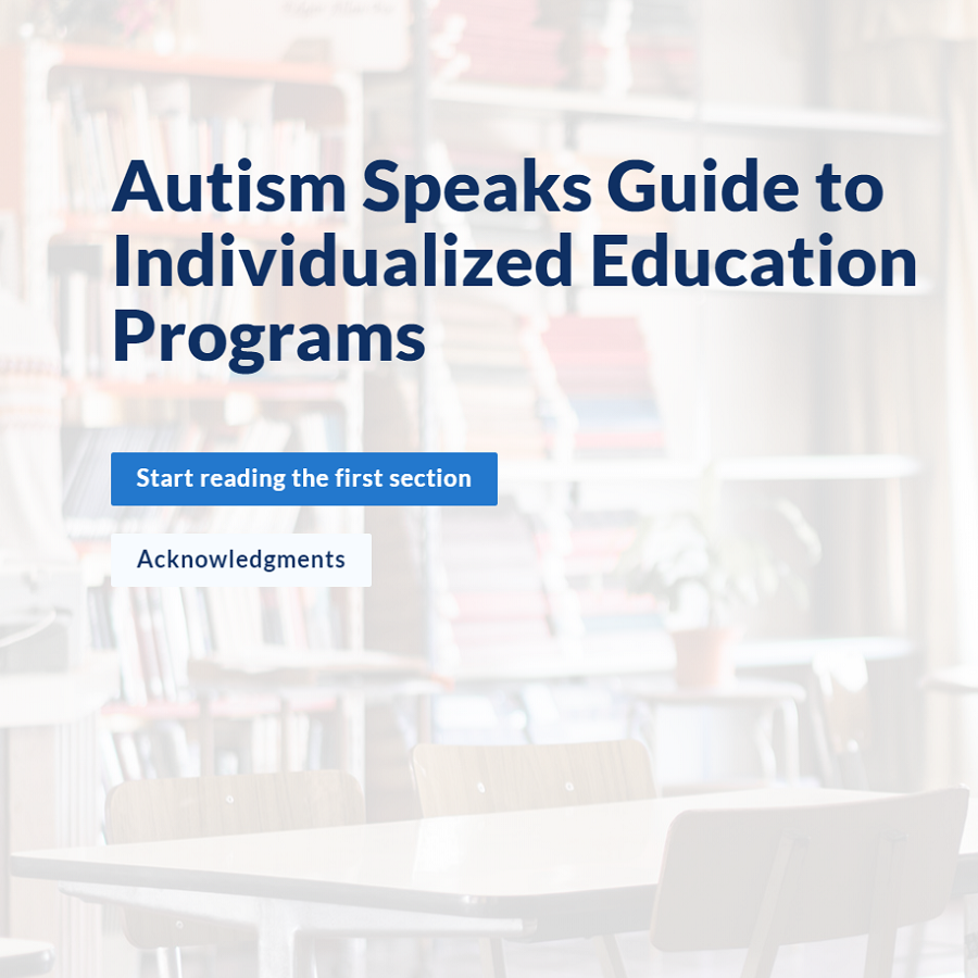 Guide to Individualized Education Programs (IEP) | Autism Speaks
