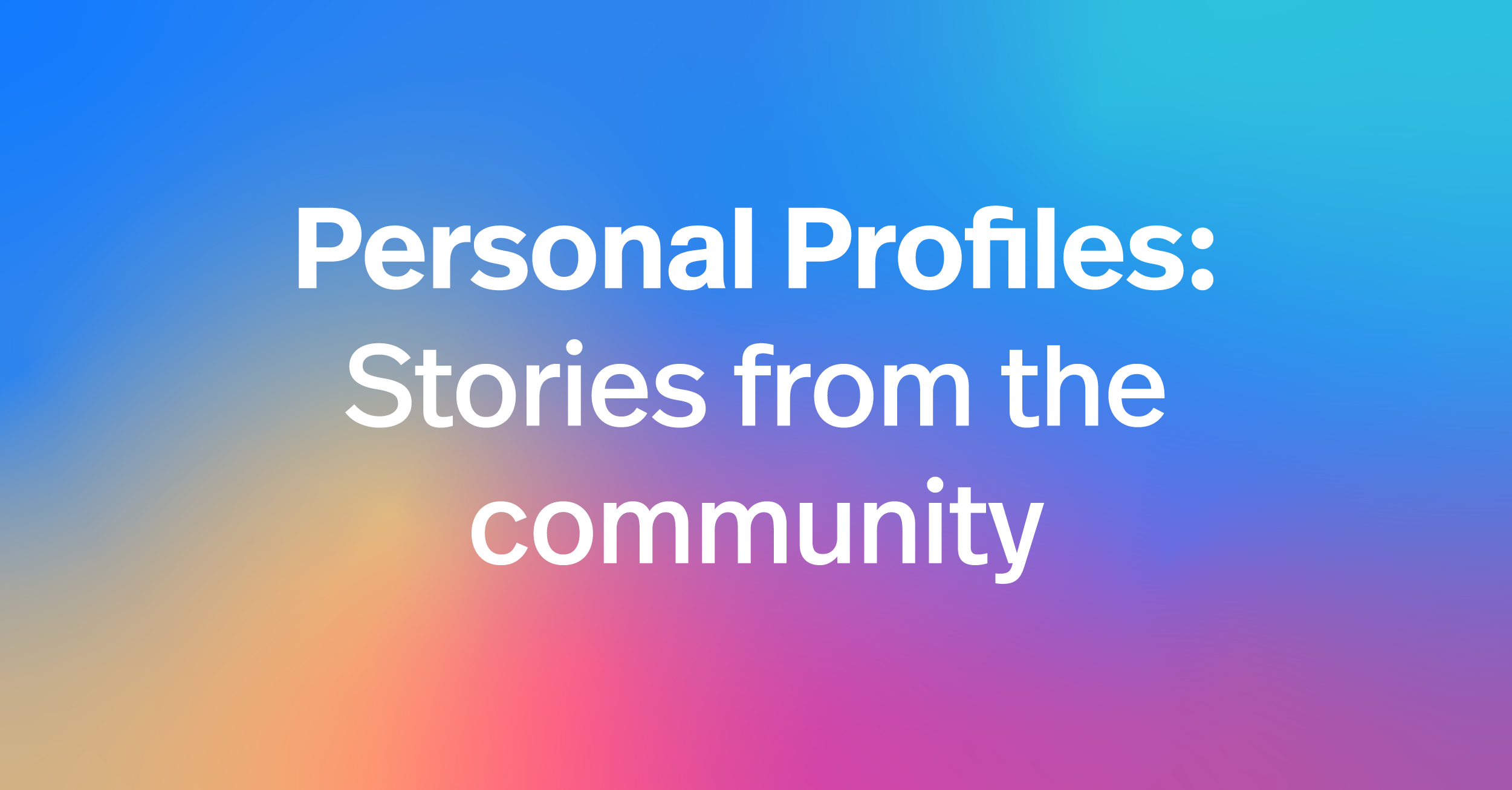 Profile Stories | Autism Speaks