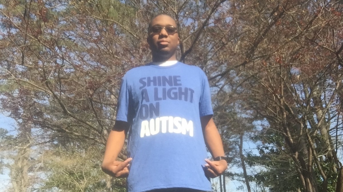 A young man with autism calls for acceptance during World Autism Month ...