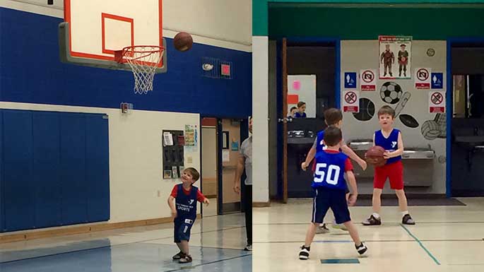 After years of therapy my son with autism is now playing basketball ...