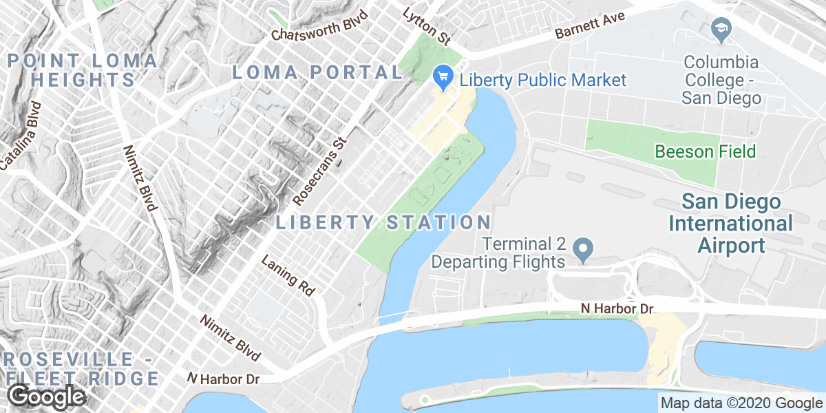 Liberty Station San Diego Map - Map