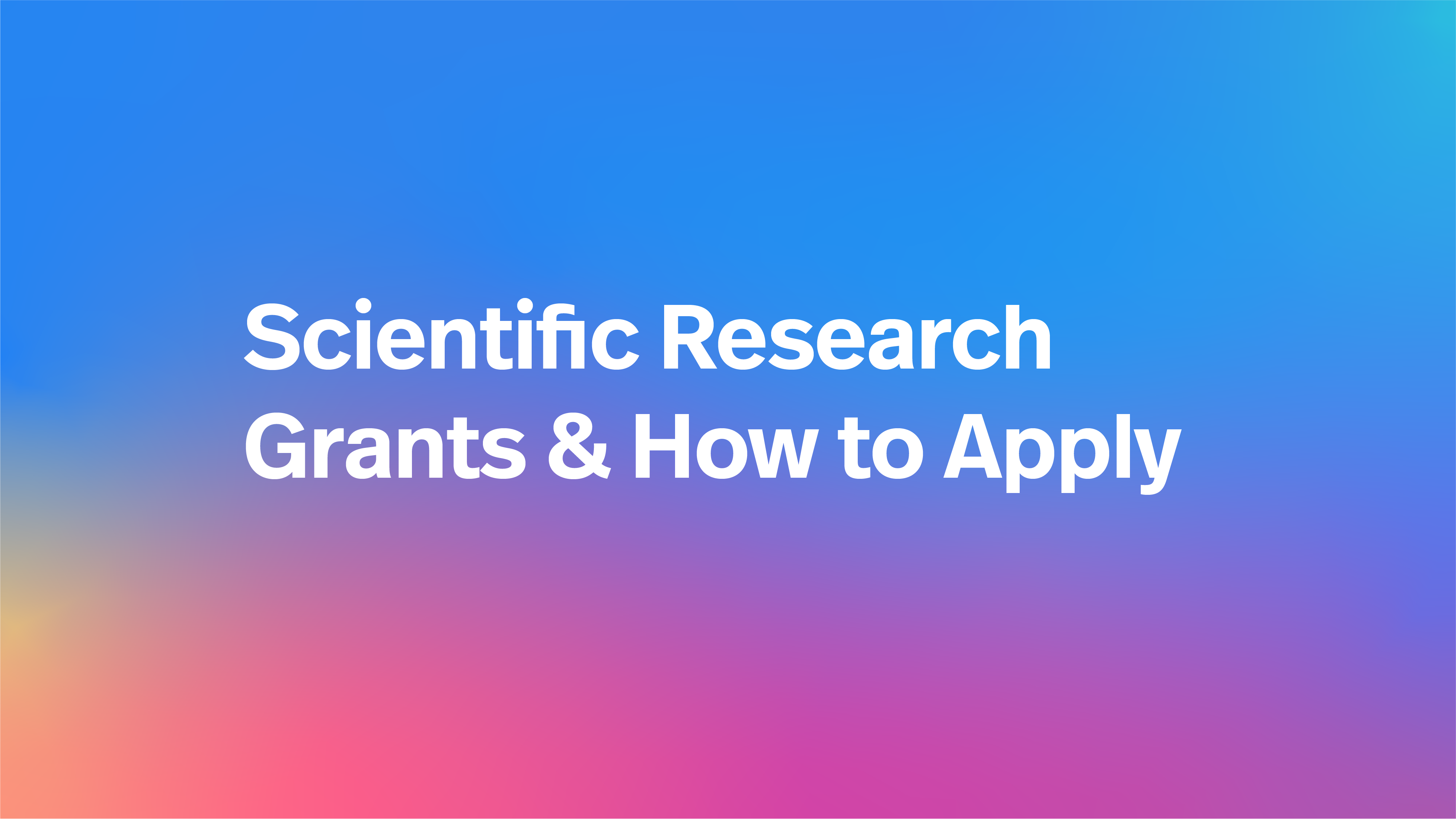 Scientific Research Grants and Fellowship Programs | Autism Speaks