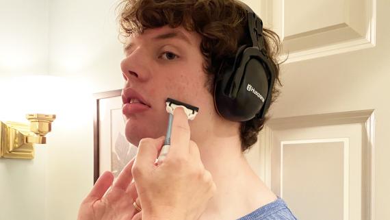 For my teen with autism, shaving is a two-person job | Autism Speaks